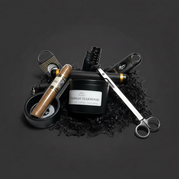 Still Man Smoke + Flame – Bold Men's Cigar & Candle Gift Box | BeWell ...